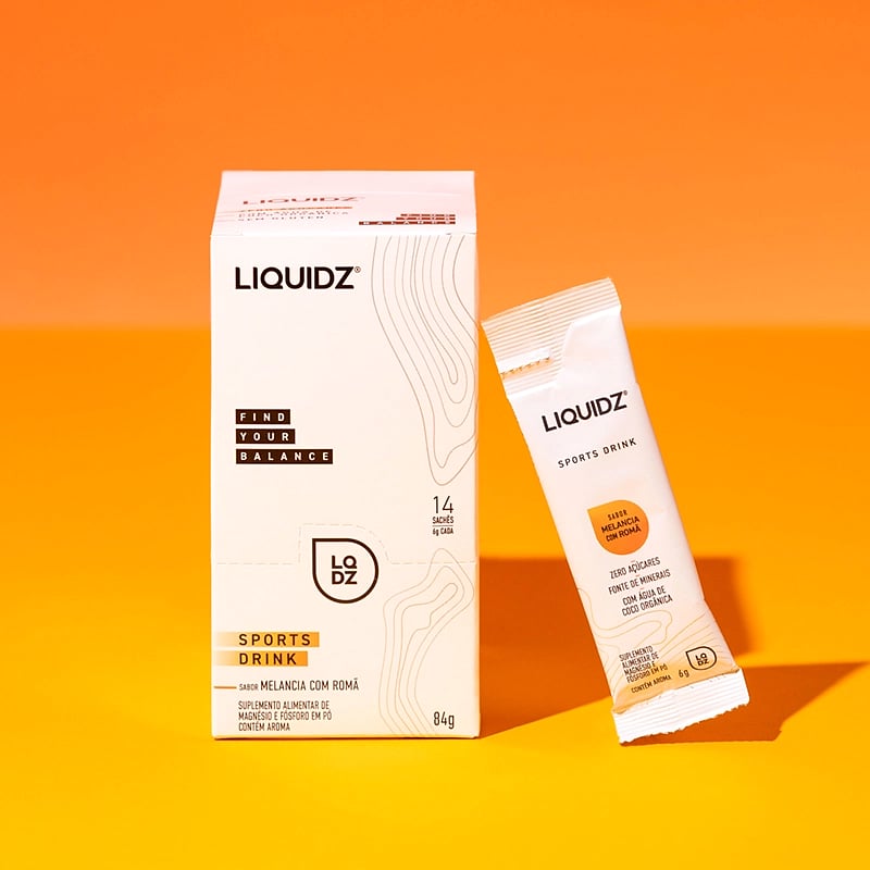LIQUIDZ® - Bebida Esportiva em pó - ZERO Açúcar - 3X + Eletrólitos